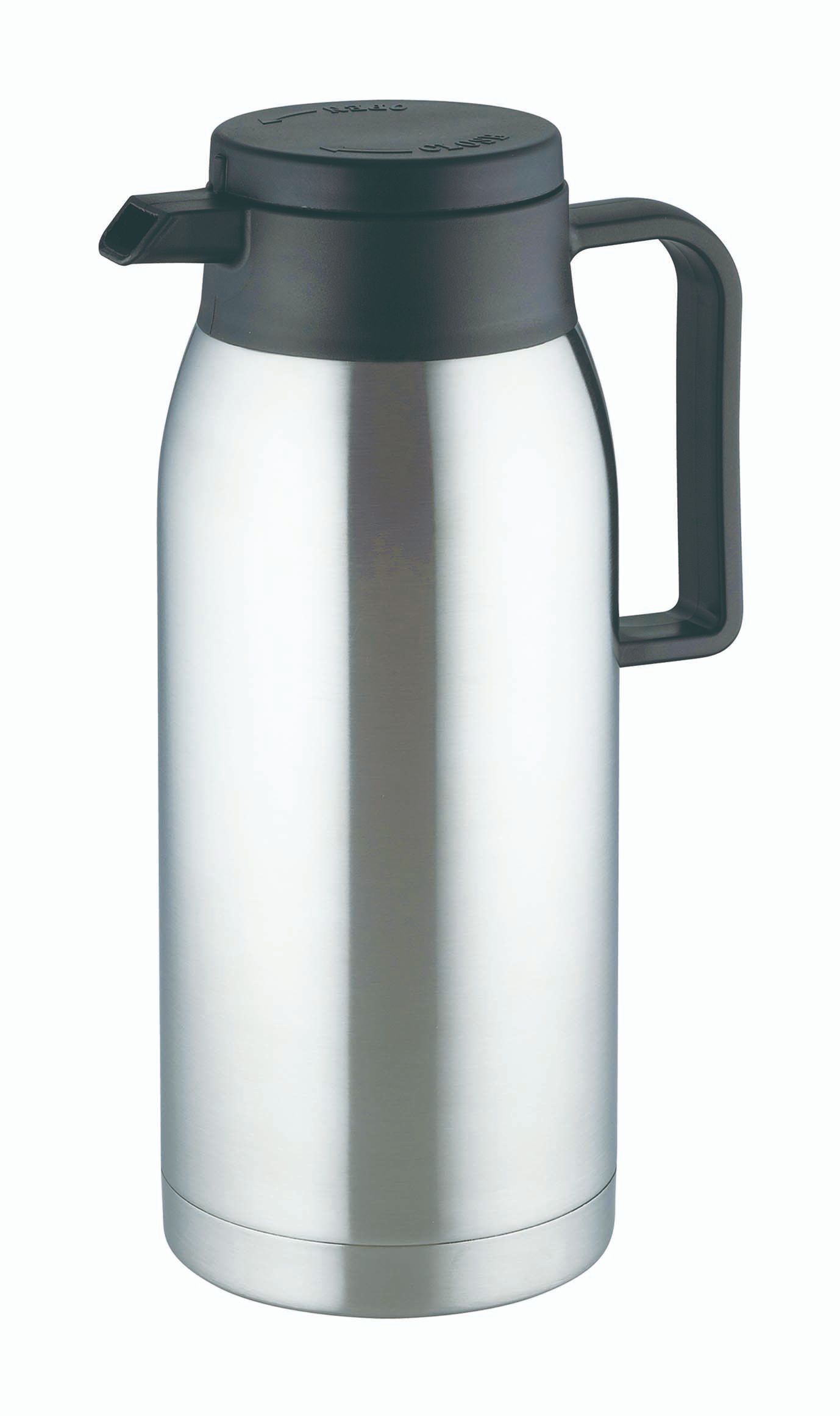 ポットの真空層が熱を遮断し、飲み物の温度が長持ちします 長時間、温かさをキープします 飲み物の冷たさを逃がさず、ひんやりが持続します 取り外し可能な回転蓋なので洗い物やお手入れもラクラクです ■サイズ：144×98×245mm ■重量：51...