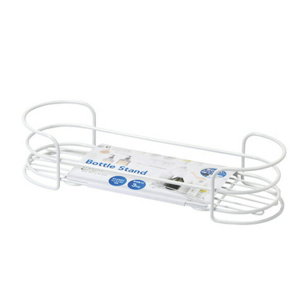 耐荷重約3kg 錆びにくいダブルコーティングワイヤー！ 345×115×80mm 本体：鉄（アクリル樹脂塗装）　足ゴム：シリコーン樹脂