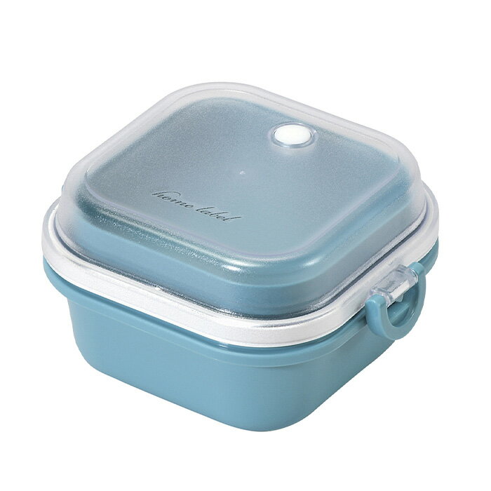 ●蓋を外して電子レンジ使用可 ●日本製 ●容量/上250ml　下220ml ●材質/本体・中容器：ポリプロピレン（100℃）　ふた：AS樹脂（60℃）　バックル：AS樹脂（60℃）　パッキン・吸気弁：シリコーンゴム（140℃） 135×12...