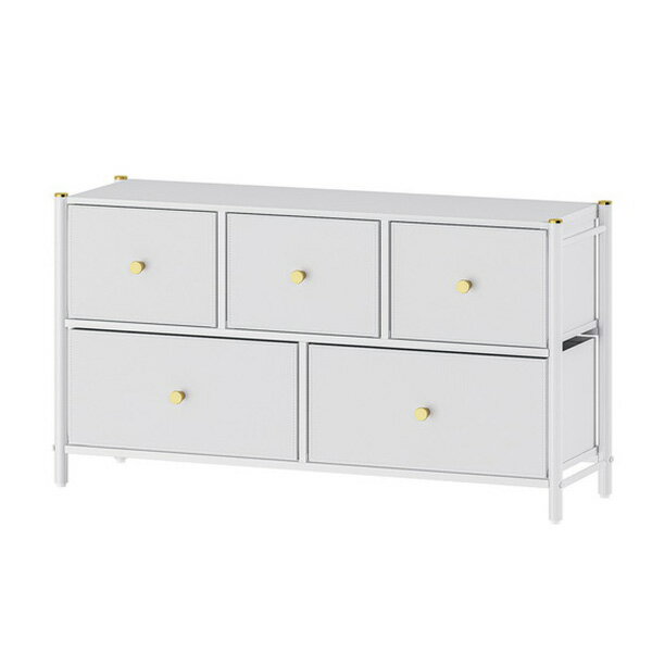 天板耐荷重：約20kg ラグジュアリーでエレガントなチェストシリーズ！ 1007×320×573mm 本体フレーム・補強ワイヤー：スチール（粉体塗装）、天板：合成樹脂化粧繊維版（メラミン）、引出：芯材/MDF・厚紙、生地/ポリウレタン・ポリ...