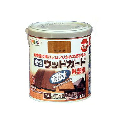 ■メーカー名 株式会社アサヒペン ■商品名 水性 ウッドガード外部用 ■容量 3L ■カラー パイン ■用途 ●ログハウス・ウッドデッキ・バルコニー・ベンチ・雨戸・羽目板・板壁など屋外の未塗装木部 ※注意：ラティス・トレリス・プランターなど...
