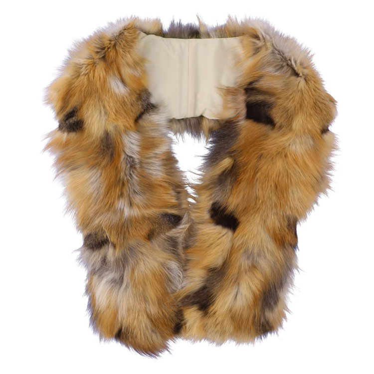 サイズ（最大部を計測） 裏地寸法:全長約152cm 幅約16cm 商品詳細 素材ゴールドアイランドフォックス 重さ約235g ポケット2か所 留具ホック×1 裏地有り 生産国中国 備考 ※こちらの商品は様々な毛足の長さのフォックスファーを繋...