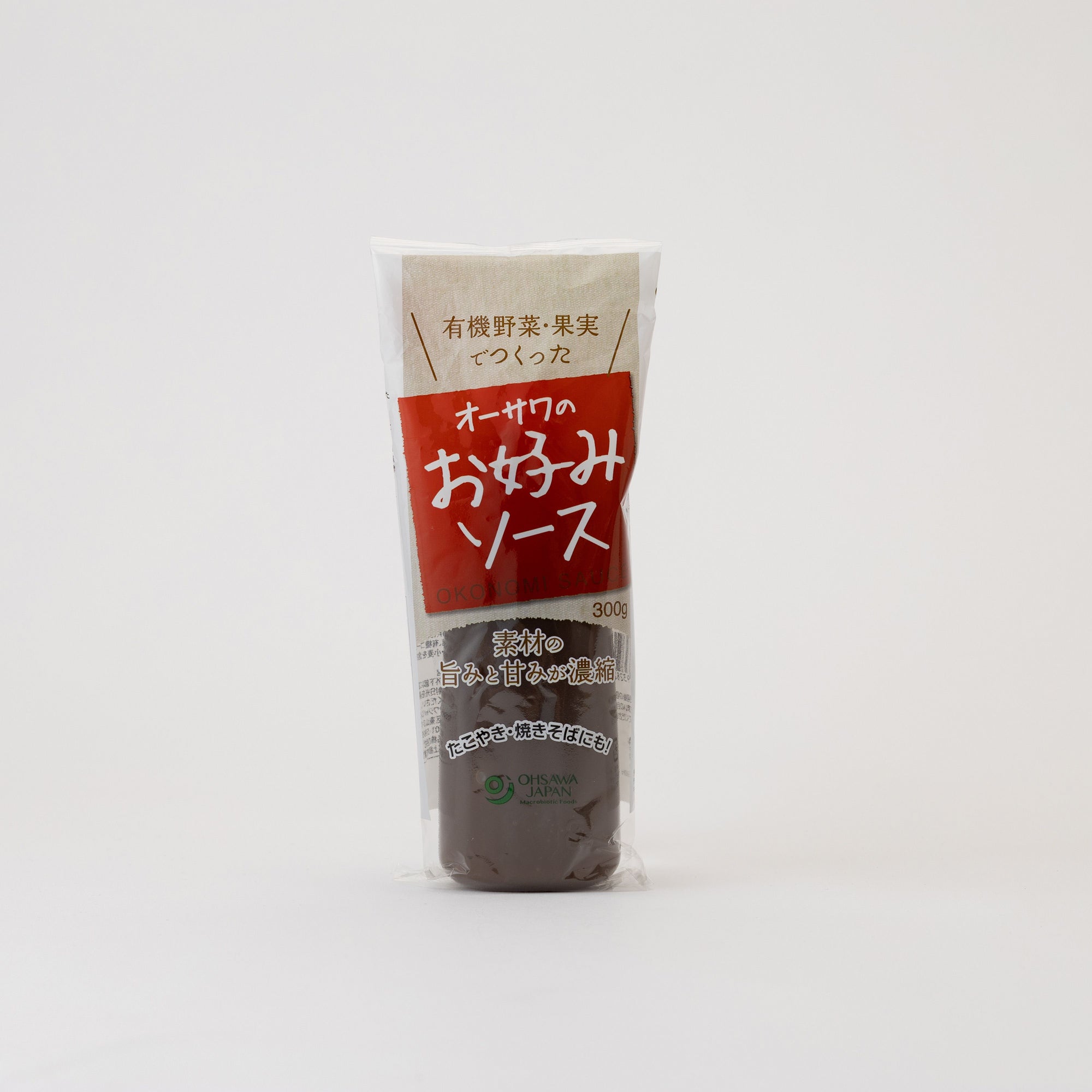 ■有機野菜と果実の甘みを生かしたコクのあるソース ■国産原料使用の醤油、国産有機米使用の有機純米酢使用 ■化学調味料不使用 ■使いやすいチューブ容器入り 商品説明 原材料 賞味期限常温で1年6ヶ月 内容量300g ブランド名オーサワジャパン