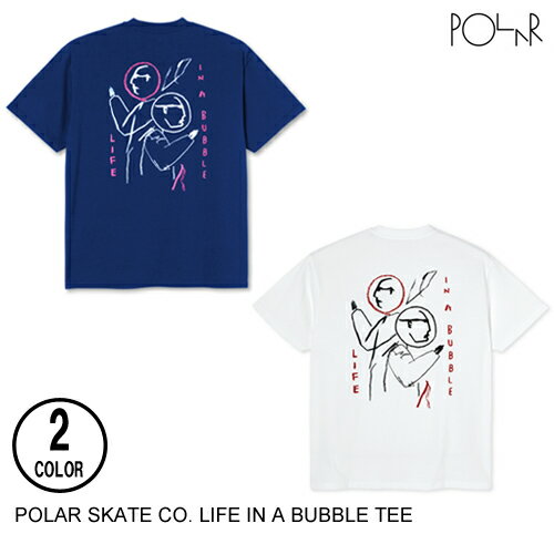 コットン100% / 240g / 防縮加工素材 / 製品洗い / ドロップショルダー / レギュラーフィット / スクリーンプリント / Artwork by Pontus Alv Made in Portugal 【POLAR】 201...