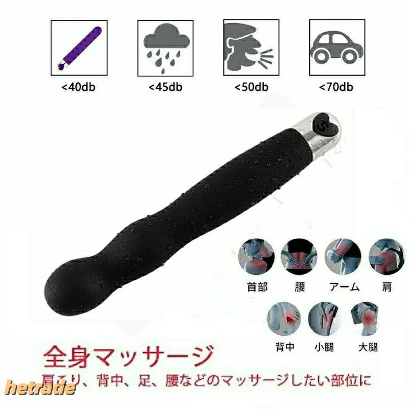 【多段階振動】全身マッサージに適している。小型で高性能!この製品では、さまざまな振動モードから適切な振動強度、速度、時間間隔を選択できます。強力な振動速度を持ち、速度は5000/minに達し、高速から低速まで自由に転換し、煩わしい設定を必要...