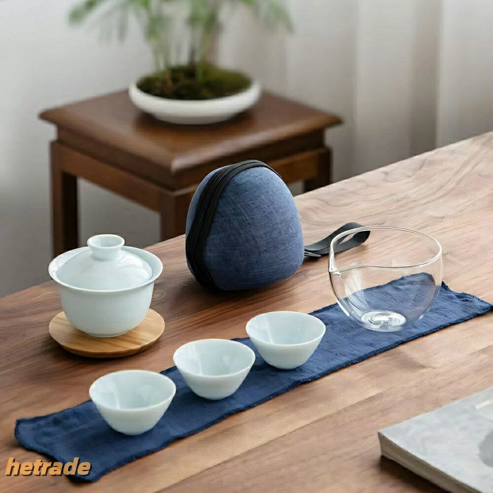 陶磁器 白磁 宝瓶 茶器セット ティー