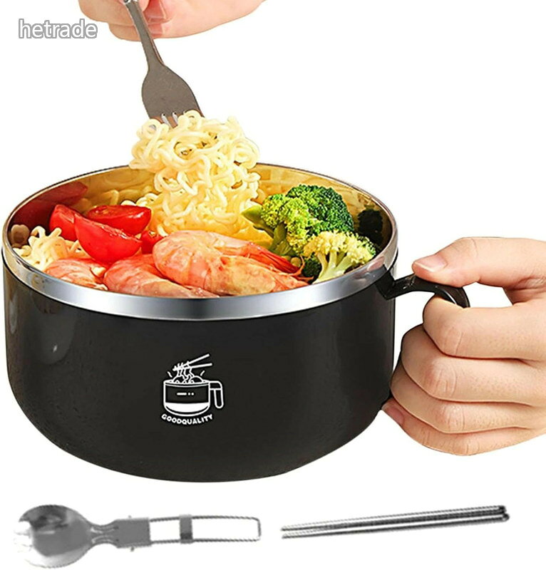 商品詳細商品仕様色:ブラック、ホワイトボウルの材質:ステンレス鋼容量:1000ml特徴【冷却空気穴】:このラーメン丼には空気穴が設計されており、スープから熱気を効率よく取り除き、口や舌の火傷を防ぎます。 冷めるのを待たずにスープをゆっくり味...