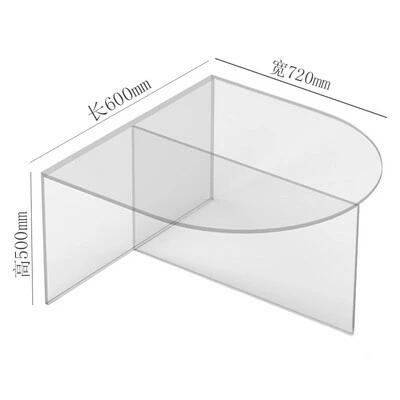 製品類別:ローテーブル材質:アクリルです適用例:応接間です。スタイル:モダンでシンプルです型番:an-106です。角型:丸型です。収納スペースはありますか:いいえ構造工芸:アクリルです仕上げ材:人工板です。フレーム:木の骨組みです配達するか...