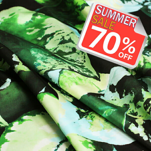 成分: シルク 50% レーヨン(ビスコース) 50% 生地巾: 145cm巾 長さ: オーダーカット販売(50cm以上、10cm単位のお好きな長さにカットします) 生産国: イタリア製 メール便: [メール便対応] 130cmまで (10...