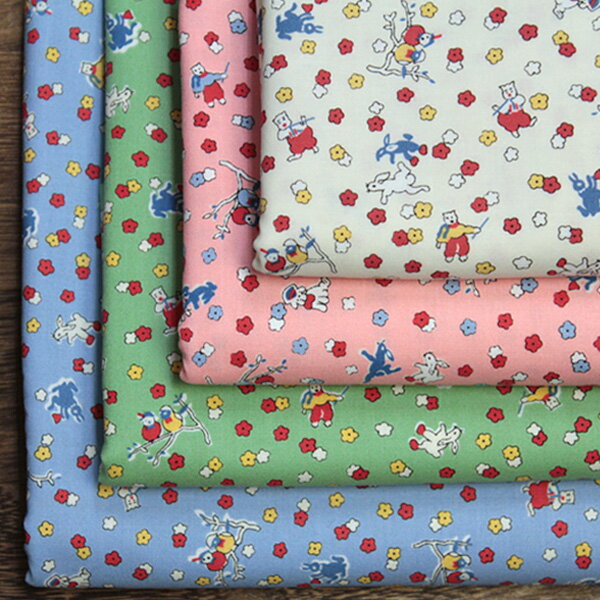 様々なクリエーター・デザイナーを擁する、アメリカのコットンプリントメーカー moda (モダ)。 シーズンごとに新たな柄が追加され、年間1,200柄を超えるバラエティ豊かなコレクションが発表されています。 同じプリント柄は基本的に再販されな...