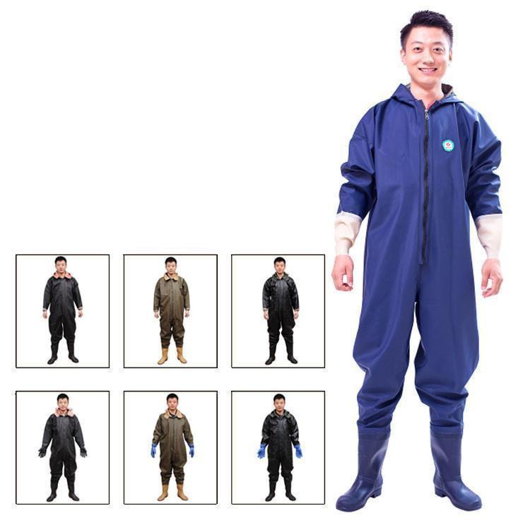 ■ 品名：防水透湿ウェーダー ■ 素材：本体/PVCブーツ部/PVC ■ シーン：渓流釣り、防災、清掃、農作業、漁業水産 ■ カラー：全15色 ■ サイズ：38-45 ■ 季節：春、夏、秋、冬 メーカー希望小売価格はメーカーサイトに基づいて...