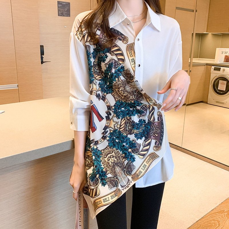 【素材】：ポリエステル【カラー】：写真色【サイズ】：（約）*着丈：71cm(S) 72cm(M) 73m(L) 74m(XL) 75cm(2XL) *袖丈：48cm(S) 49cm(M) 50cm(L) 51cm(XL) 52cm(2XL)...