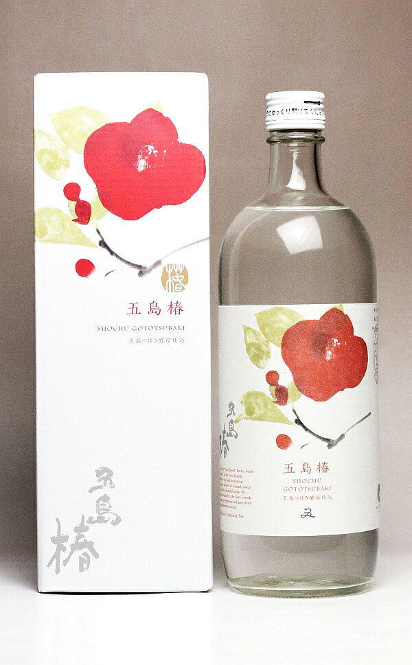 五島椿 23度 720ml ごとうつばき 長崎県壱岐市　　五島列島酒造 麹に米を、そして椿から採取した酵母でつくられた五島列島の麦焼酎！麦の香ばしさと米麹のやさしい甘みが調和し華やかでやわらかな味わい ●長崎県の西方100kmの東シナ海に浮...