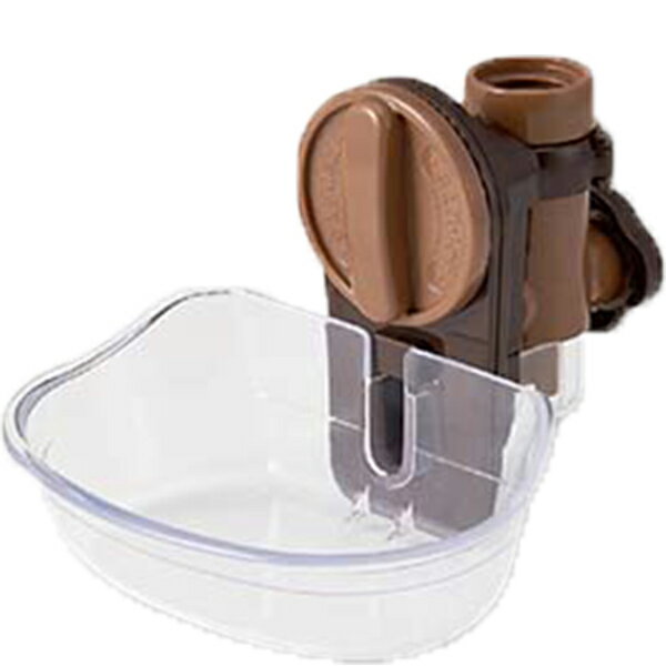 ラクラク飲めて、ラクラク洗える。ON/OFFコックで水漏れも安心！中がよく見える透明な受け皿です。お皿だけサッと簡単にお手入れが出来ます。 【 材質・成分・素材など 】 ABS樹脂、TPR樹脂、シリコーンゴム 【 サイズ 】 W15.7×D...