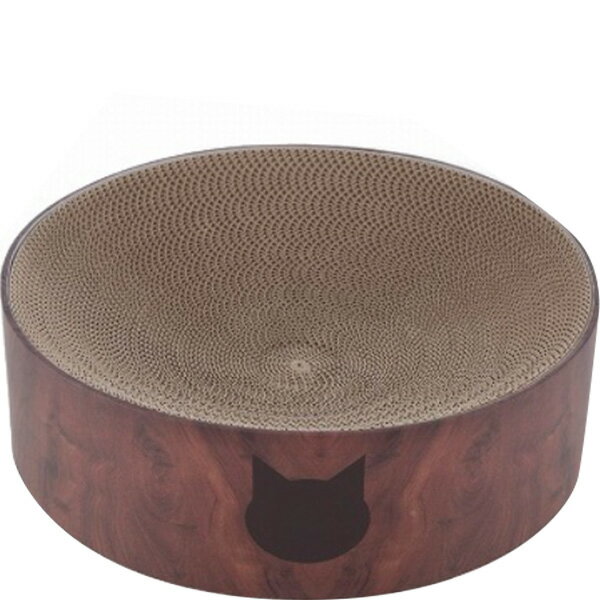 猫のカラダにぴたりとフィット。猫が入りたくなるすり鉢構造のつめとぎベッド。つめとぎ部分は交換できます。 【 材質・成分・素材など 】 ダンボール・とうもろこし糊 【 サイズ 】 W40×D40×H12cm 【 メーカー名 】 猫壱 【 JA...