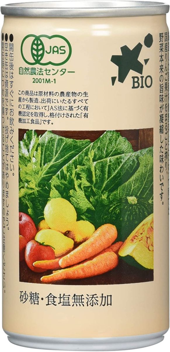 この商品について 風味:レモン, アップル ブランド:ビオ・マルシェ 原材料:有機トマト(北海道) 、有機人参(国産) 、 有機南瓜(北海道) 、りんご果汁(りんご(国産)) 、 有機レモン(国産) 有機ケール(国産) 有機セロリ(国産) ...