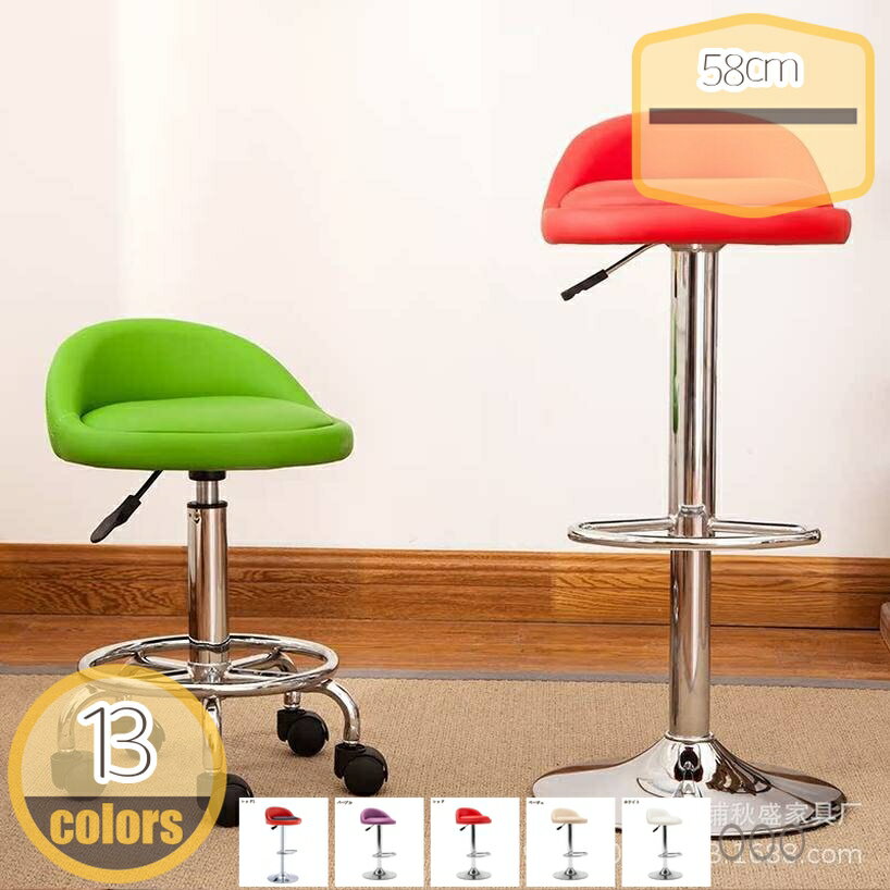 メイン素材：メタル、PUレザー★【サイズ】：高さ：約58-80cm； ◆材質：座面：ビニールレザー； 【製品紹介】高さ調節が可能な、360度回転するキャスター付きのエステスツールです。多彩な色をお選びいただけます。★【PUレザー使用】良質な...