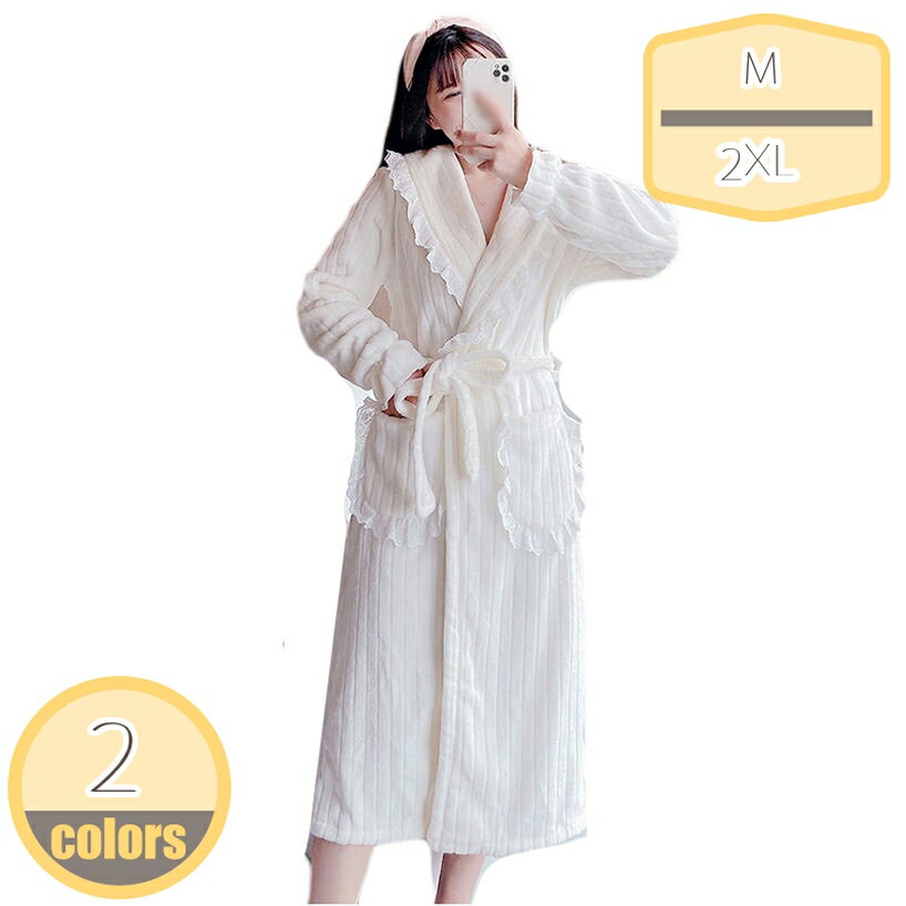 表地：コーラルフリースメイン素材：コーラルフリース★【素材】綿100％パイル素材。さらっと柔らかな綿100%のパイル素材。ループ状に織られた生地は吸水性＆保温性に優れ、お風呂上がりの身体を湯冷めから守ってくれます。毛足を短くして、網目の密度...