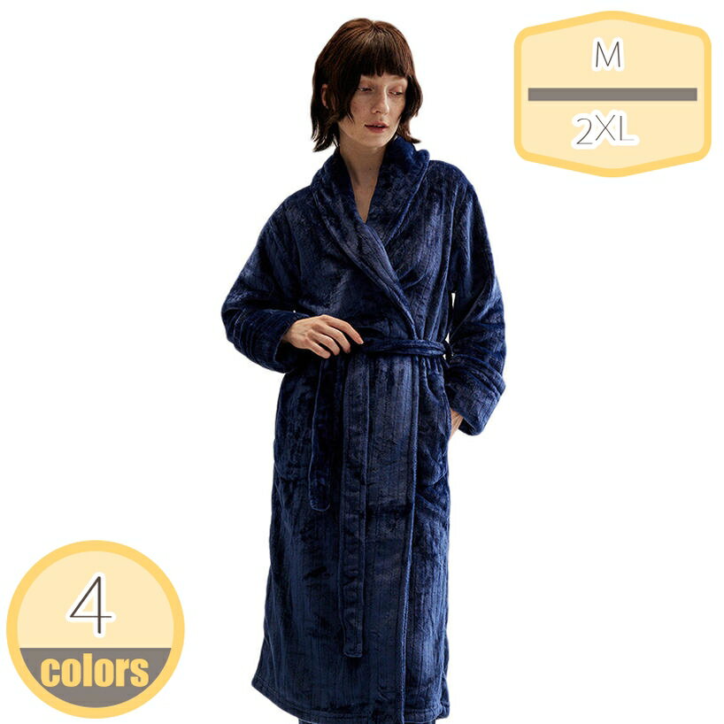 表地：綿メイン素材：コットン★【サイズ】M着丈：120cmバスト：108cm袖丈：56cm L着丈：125mバスト：112cm袖丈：58cm XL着丈：130mバスト：116cm袖丈：60cm。★【素材】綿100％パイル素材。さらっと柔らか...