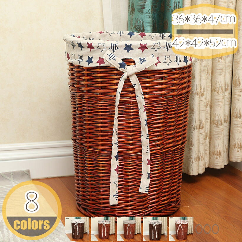 メイン素材：つる■商品サイズ：奥行き×横幅×高さcm「1個入り」。【日本風雰囲気】ラタンで作ったかごは、素材本来の色がナチュラル雰囲気を引き出します。シンプルなデザイン、丁寧な織り目、オシャレな色変化が和洋問わず大人気です。古典風や現代風、...