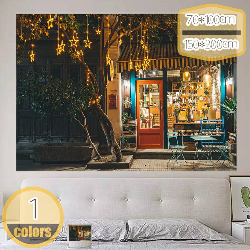 メイン素材：ポリエステル「部件付き」：タペストリー、無痕フック、金属クリップ 届いてすぐに飾り付けできます！ 「サイズ」：（高さ*幅）：110*150cm、 150*200cm、 150*300cm 、70*100cm「おしゃれなデザイン」...