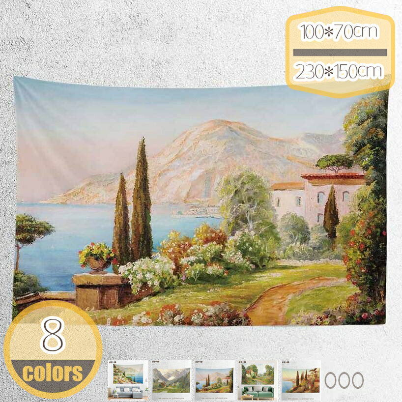 メイン素材：ポリエステル【部件付き】タペストリー、無痕フック、金属クリップ 届いてすぐに飾り付けできます！ 【サイズ】：100*70cm 、150*100cm 、180*120cm 、200*135cm、 230*150cm【高級な材質】ポ...