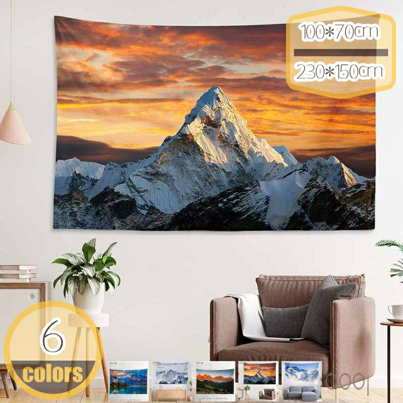 メイン素材：ポリエステル【部件付き】タペストリー、無痕フック、金属クリップ 届いてすぐに飾り付けできます！ 【サイズ】：100*70cm 、150*100cm、 180*120cm、 200*135cm、 230*150cm【高級な材質】ポ...