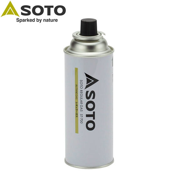 SOTOレギュラーガス全国で幅広く販売している新富士バーナーブランド「SOTO」「Do-Ga」「Shinfuji Burner」のカセットガスが、「SOTO製品専用容器（カセットガス式）」としてお使いいただけます。コストを抑えた経済的なカセ...