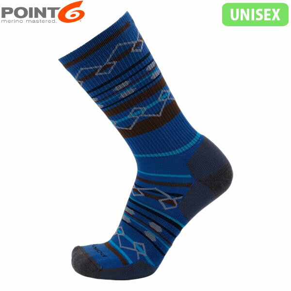 Mesa Light Crewウール 57% ナイロン 36% ポリウレタン 7% POINT6（ポイントシックス）とは 「POINT6」は、あなたの体温を華氏98.6度（摂氏37度。西洋人の平均的な体温）にキープする事を目的とし、この小数...