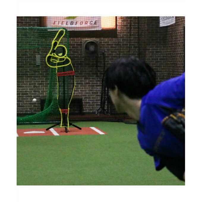 軟式、硬式OK 実践を想定した投球練習を 学童野球チームからNPB球団まで愛用 大人気のダミーくんがスラッガーになって復活 ■サイズ：幅約70cm～奥行約62cm ■重量：約3.6kg ■素材：ポリエステル、スチール ■原産国：中国 特長 ...