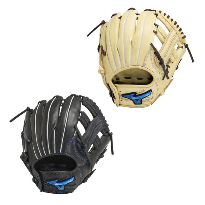 BLUEは「テクニック」、Jr用はフレックス構造で開閉しやすく、操作性を高める技術習得が可能。 ■カラー：09 ( ブラック ) 、8066 ( ブロンド×ローズブラウン ) ■利き手：右投げ用 ( LH ) ■特徴： オールラウンド用 サ...