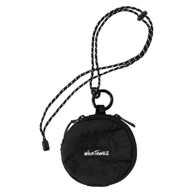 コンパクトでユニークなサークルデザイン。 ■カラー：BK(BLACK) ■サイズ：F ( タテ/11、ヨコ/11、マチ/1.5 ) ※製品によって仕上りサイズに多少の誤差がありますのでご了承下さいませ。 ■特徴： ・耐久性と防水性に優れたX...