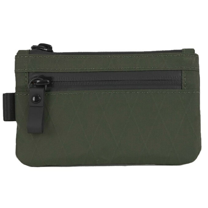 ■カラー：FOREST GR ■サイズ（cm）：タテ/17.6、ヨコ/10.5、マチ/2.5 ■素材：XーPAC ■原産国：中国 検索ワード：バッグ かばん 鞄