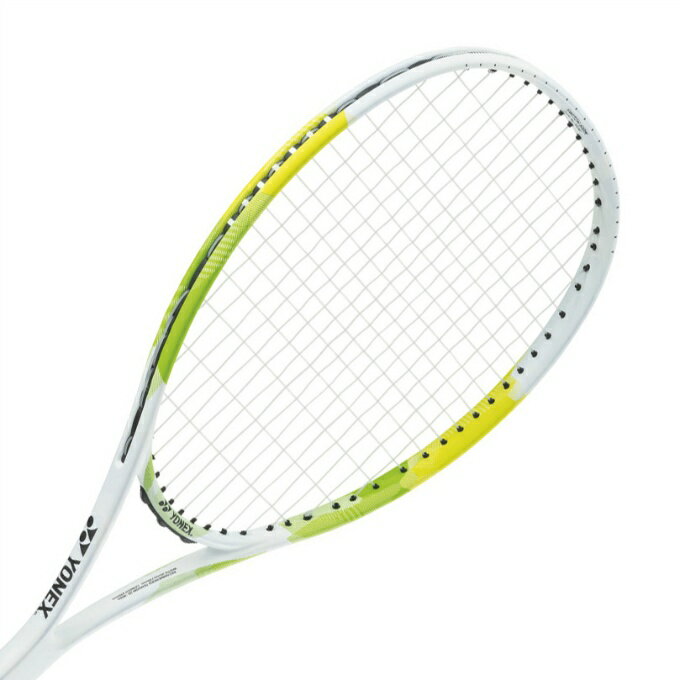 軽い！飛ぶ！扱いやすい入門用スタンダードモデル 「VDM」をグリップ部に搭載 衝撃が少なく快適な打球感を実現 ■カラー：LMY (500 ライムイエロー ) ■サイズ：G0 ■フェイス面積：95平方インチ ■推奨張力：20-30lbs ■推...