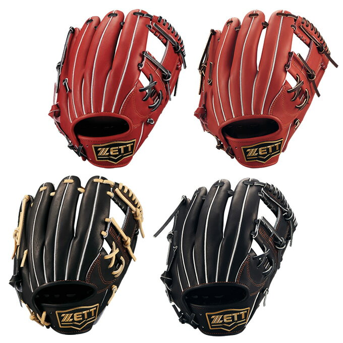 厳選された北米原皮を日本のタンナーが加工したこだわりのステアレザー仕様。J号ボール対応。ポケットが自然に形成しやすい今宮タイプ。 ■カラー：1900、4000、1932( ブラック×パステルブラウン )、4019( ボルドーブラウン×ブラッ...