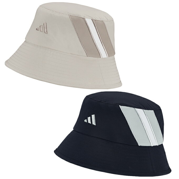 軽い雨にも対応できる撥水素材を採用したバケットハットが登場。後頭部のドローコードで好みのフィットに調節可能。サイドにティーホルダー付き。AEROREADYスウェットバンドを備え、積極的に汗を拡散する。 ■カラー： アルミナ(JH3333) ...