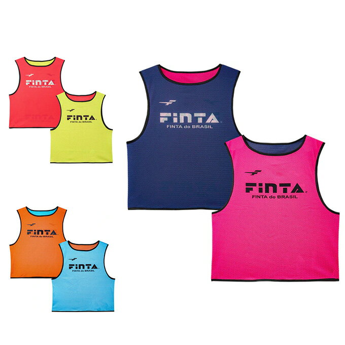 優れたクオリティにより、サッカーやフットサルシーンで定番となっているFINTAのビブス。 ユーザーの要望に応えて、さらに高品質な昇華プリントタイプが登場しました。 全面を素材ごとプリントする昇華プリント製法により、より軽く、耐久性も向上。 ...