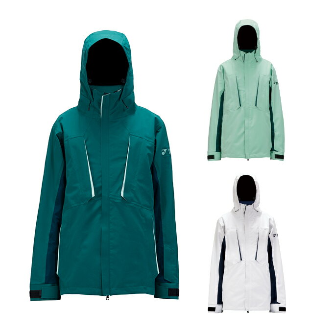 ヒートカプセルトリプル採用に加え、30,000mmの耐水圧に35,000gの透湿性能。どんなコンディションでも快適に滑走可能。 ■カラー：ダークマリン、パステルグリーン、クールホワイト ■サイズ(実寸サイズ)：M、L M(身幅/58cm、着...