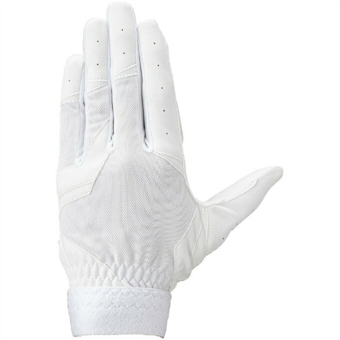 守備手袋に最も大事な『3つの～そう』をすべて再現した、まず手に取って欲しい1枚！ ■カラー：10/ホワイト×ホワイト ■サイズ：JS（16～17cm）／JM（18～19cm）／JL（20～21cm） ■素材・製法：平側素材/合成皮革 ／ 甲...