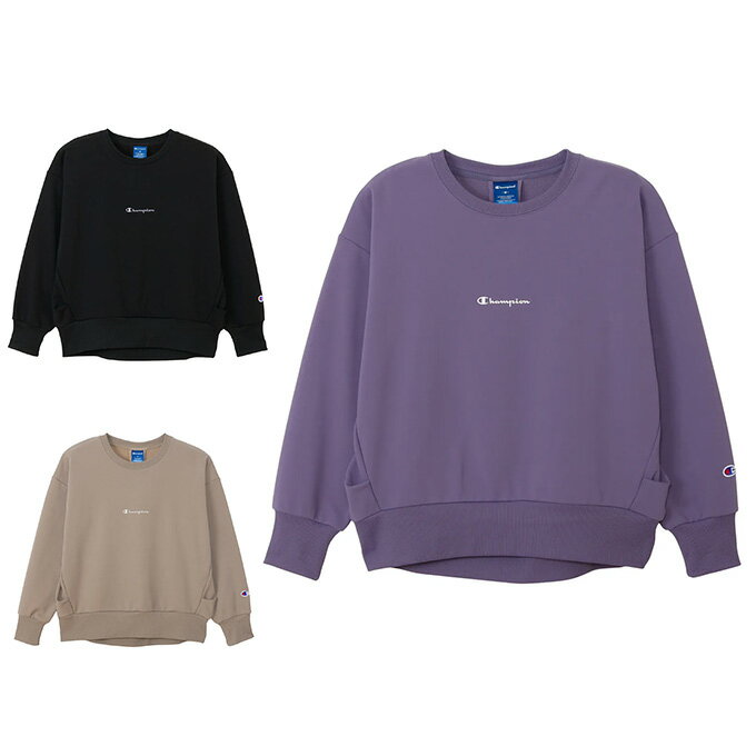 ストレッチ性、速乾性に優れた裏毛素材を使用した TECH WEAVE(テックウィーブ)テリー クルーネックスウェットシャツです。身幅、肩幅にゆとりを持たせ、背中にタックを入れたリラックスフィット。胸と後ろ身頃裾に Champion ロゴをラ...