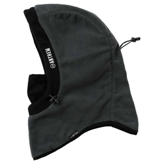 フリース素材を使ったネックフード。ネックウォーマー付き。 ■カラー：CHACOAL ■サイズ：H47.0、W25 ■重量：160g ■素材：ポリエステル100% ■原産国：中国製 ■おススメセット商品：ANTHEM WEAR