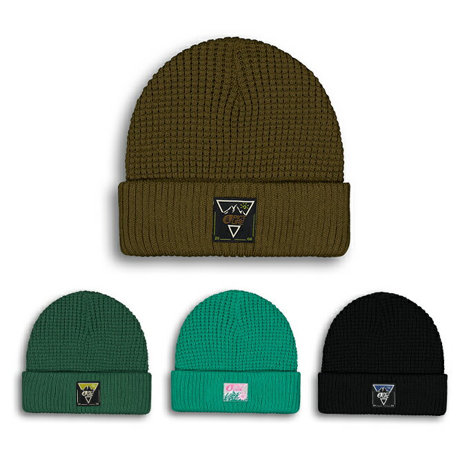 ワッフルニットのミッドプロファイルビーニー ■カラー：TOBACCO、SMOKE PINE、EMERALD、BLACK ■サイズ：F ■重量：106g ■素材：リサイクルポリエステル50%、アクリル49%、エラスタン/スパンデックス1% ■...