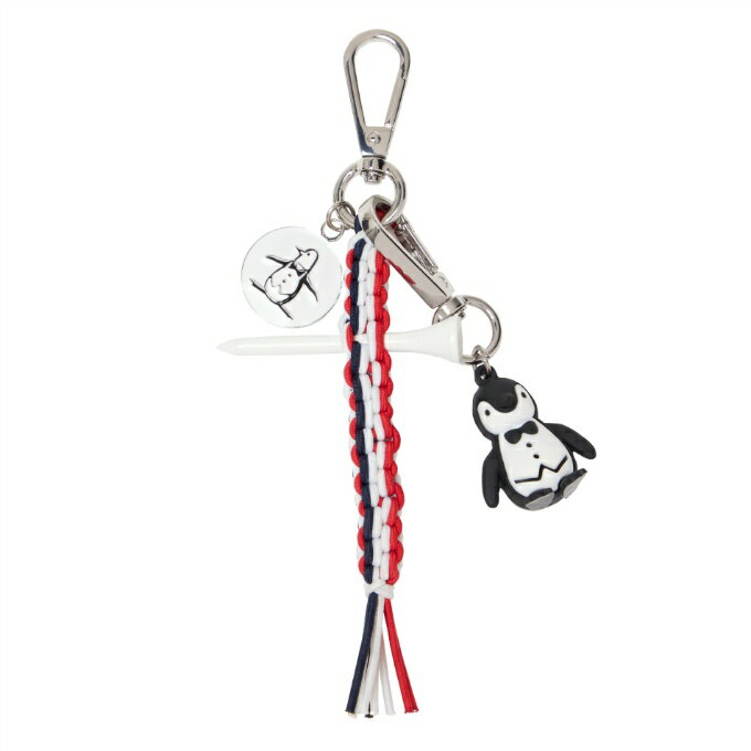 ■カラー：WH00 ■サイズ：F ■素材： 本体 / ゴム マーカー / 亜鉛合金、鉄 チャーム / 合成樹脂 ■原産国：中国 ■特徴： ・組み紐に編まれたゴム紐に、ティーを差し込んで使うティーホルダー。 ・マーカーもセットされており、ヘッ...