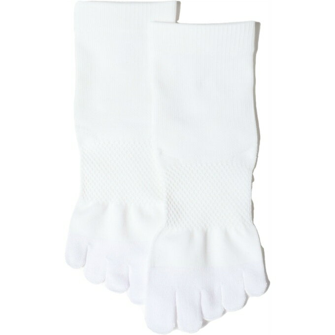 ■カラー：W ■サイズ：S(22-24cm)、M(24-26cm)、L(26-28cm) ■特徴： 5本指構造でしっかりと足の指を使って踏ん張ることが可能性 ■原産国：日本 ■素材：ポリエステル、綿、ポリウレタン、ナイロン 検索ワード：靴下...