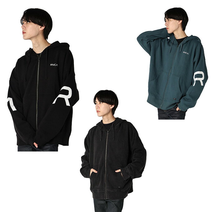 ■カラー：BLK、BRK0、KVBC ■サイズ：M、L、XL ■着用サイズ：L(身長/180cm) ■素材：本体　綿 70%、ポリエステル 30% リブ　綿 95%、ポリウレタン 5% ■原産国：中国 検索ワード：フーディ フーディー
