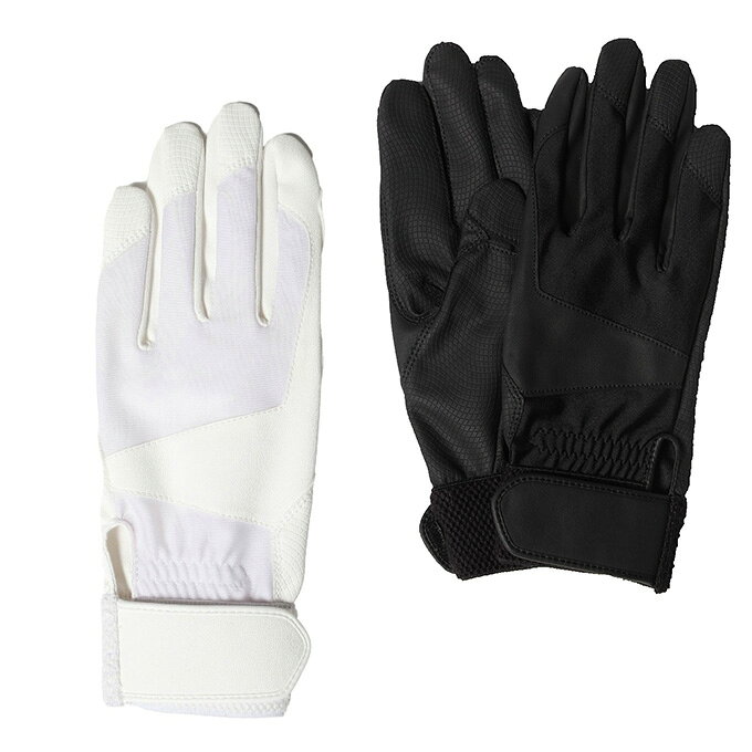 ■カラー：BK、WH ■サイズ：S、M、L 検索ワード：左打者用 右打者用 バッティング手袋 バッティンググラブ 一般用