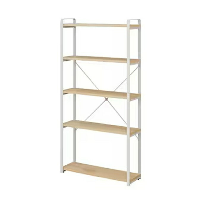 お部屋を広く魅せる奥行きがスリムなラックです。金属部分はグレーでアクセントをプラスし、木目調の板はインテリアに馴染みあたたかな雰囲気を演出します。オープンタイプでディスプレイラックとして大活躍します。小物や雑貨を魅せて収納できます。下段は高...