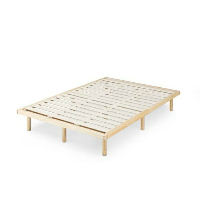 安心の耐荷重350kgの頑丈なすのこベッドです。きしみを気にせず、寝返りができる高耐荷重設計です。通気抜群で湿気が溜まりにくく、オールシーズン快適です。天然木ならではの木目や風合いで木のぬくもりを感じられます。高さが4段階調整可能な継脚が付...