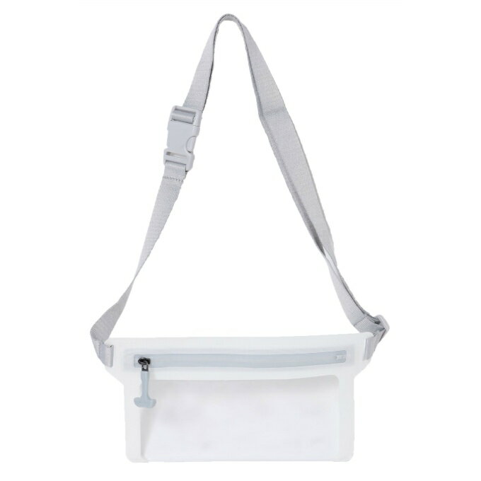 ■カラー：WHLG ■本体サイズ：約265(W)×5(D)×140(H)mm ■内寸(参考)：約190(W)×100(H)mm ■ファスナー開口部：約183mm ■付属品：取扱説明書(保証書付) ■質量：約92g ■材質：TPU／ナイロン／...