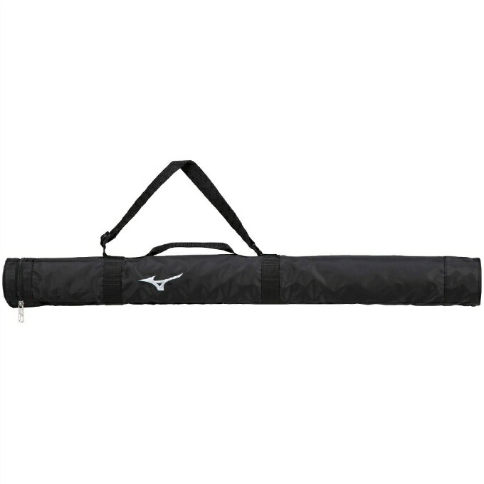 軽量バットケース1本入れ本入れジュニア ■カラー：09(ブラック) ■サイズ：L83×W8×H8cm ■製品質量：約150g ■容量：1本入れ ■素材・製法：ポリエステル（裏加工PU） ■原産国：中国製 検索ワード：バット入れ バット袋